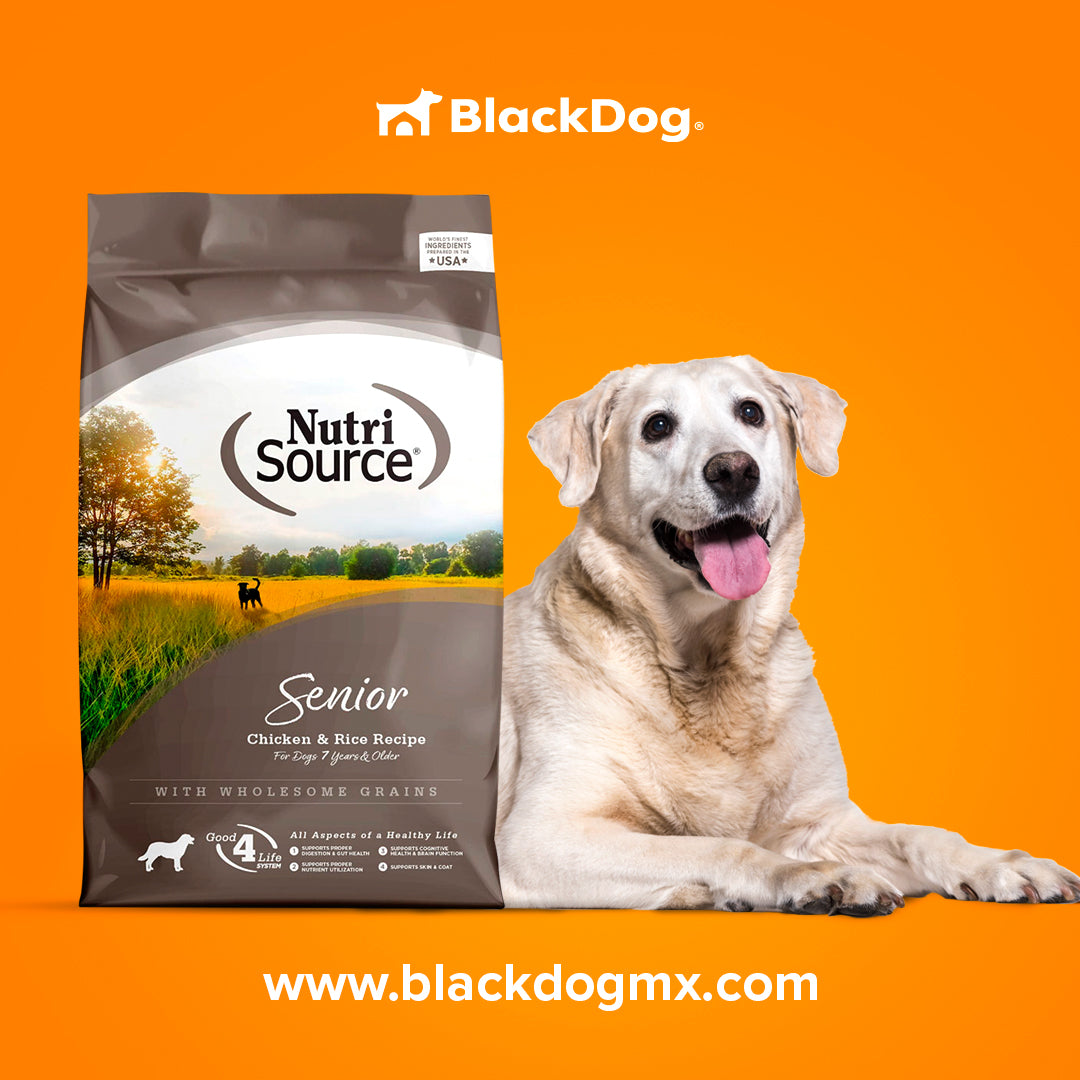 NutriSource Senior Recipe / Adulto Mayor – Black Dog Shop
