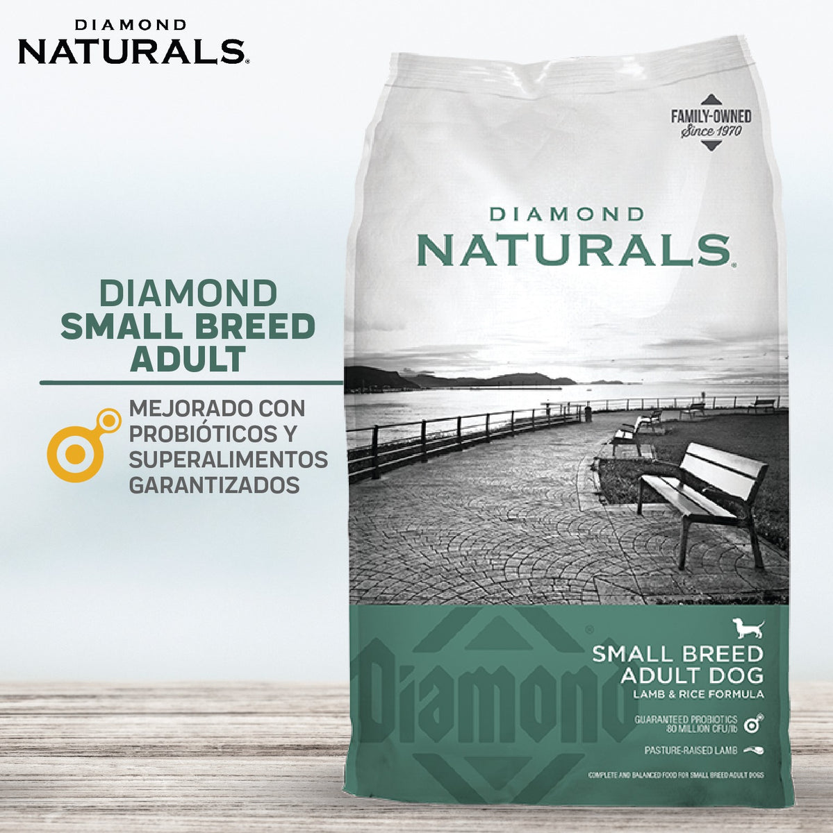 Diamond Naturals Small Breed Adult Dog Lamb and Rice / Adulto Raza Peq ...