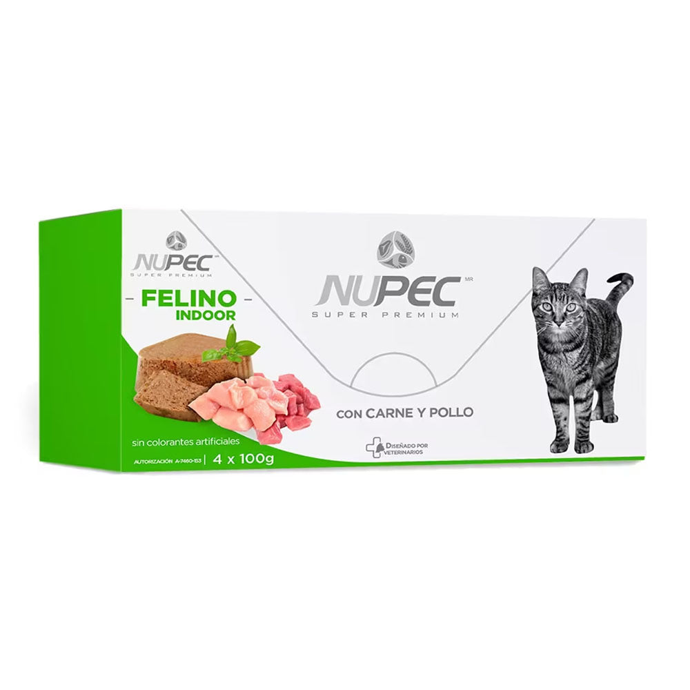 Nupec Alimento Húmedo Felino Indoor – Black Dog Shop